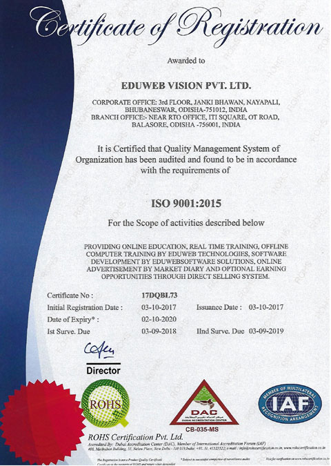 Credential- Eduweb Vision